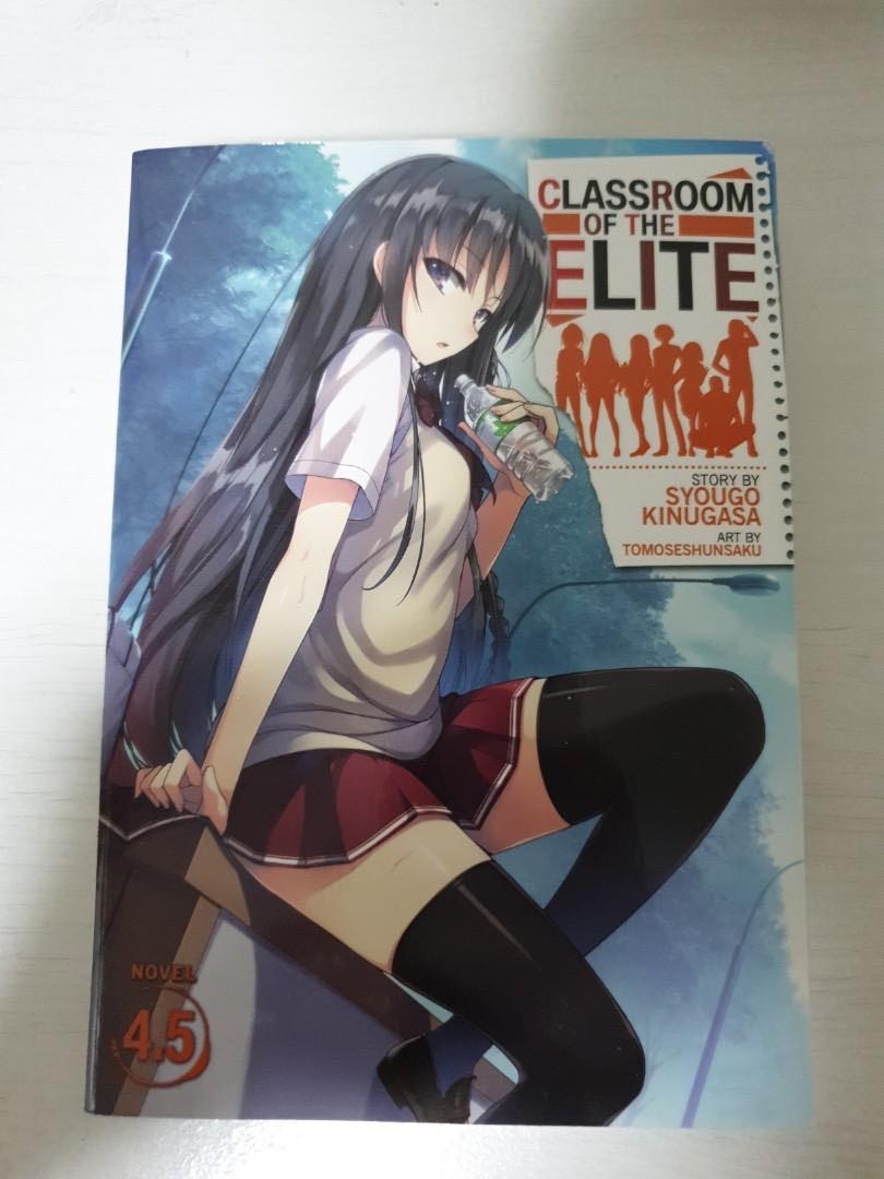 Classroom of the elite elites Manga english vol volume 4 and 4.5 light ...