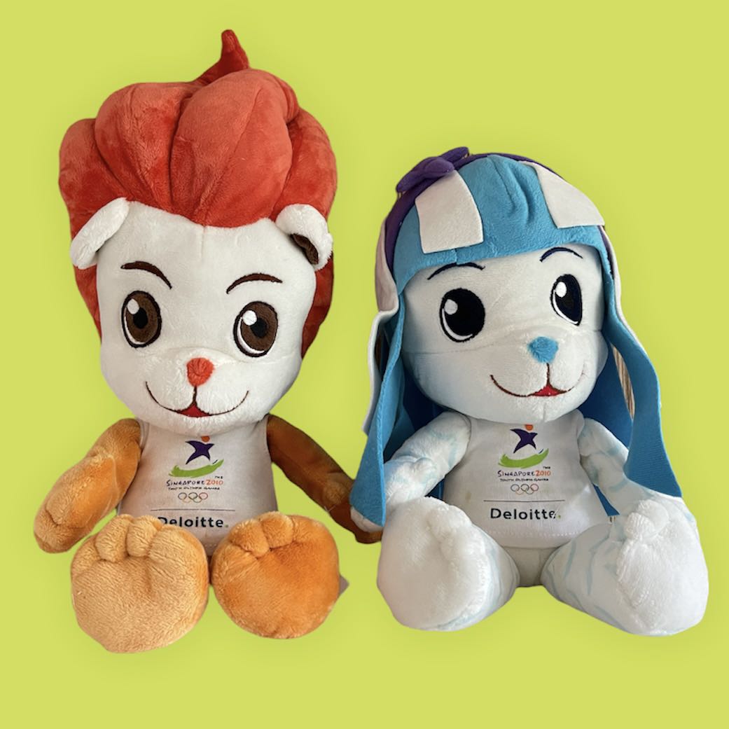 Collector’s item! Limited Edition SG 2010 Youth Olympic Games Mascots ...