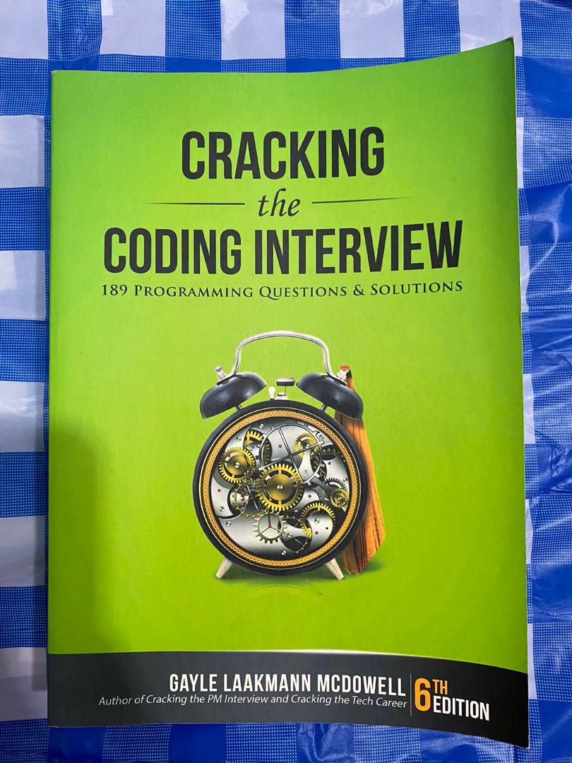 Cracking the coding interview, Hobbies & Toys, Books & Magazines ...