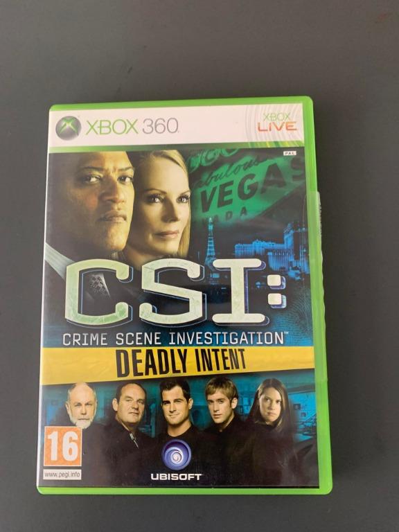 CSI: DEADLY INTENT - XBOX 360, Video Gaming, Video Games, Xbox on Carousell