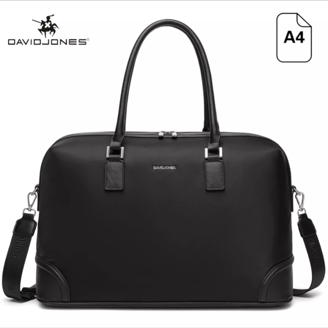 David Jones Black Tote Bag, Women's Fashion, Bags & Wallets, Tote Bags ...