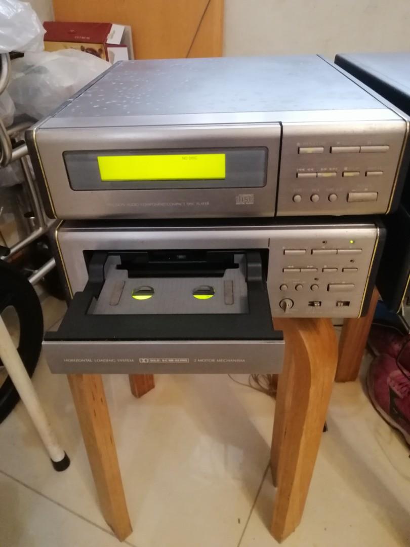 Denon D-100 音響組合, 音響器材, 音樂播放裝置 MP3及CD Player - Carousell