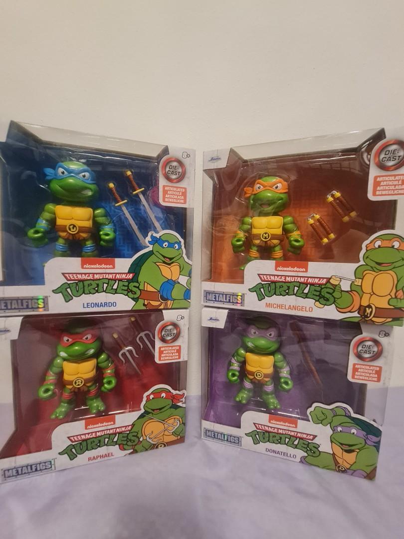 4" Die Cast Ninja Turtles (very heavy ) ( memorable/ vintage ...