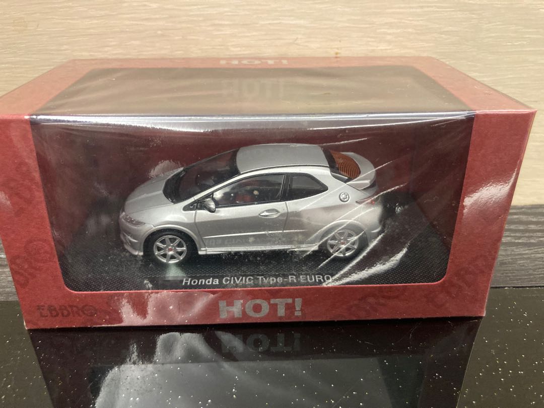 EBBRO 1/43 HONDA TYPE R FN2 SILVER 44249, 興趣及遊戲, 玩具 & 遊戲類 - Carousell