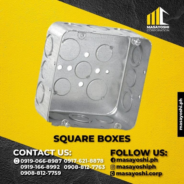 Electrical Square Box / Electrical Square Conduit Box, Commercial ...