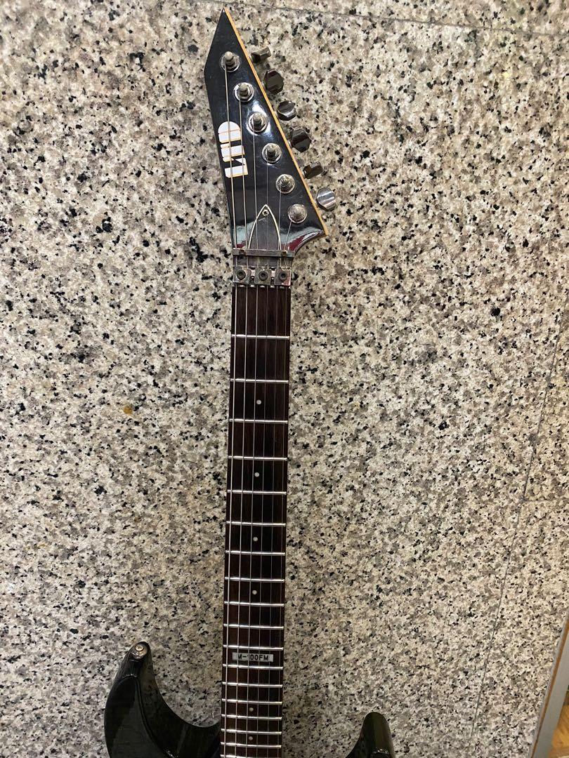 ESP LTD M-100FM Floyd Rose Electric Guitar, Hobbies & Toys, Music ...