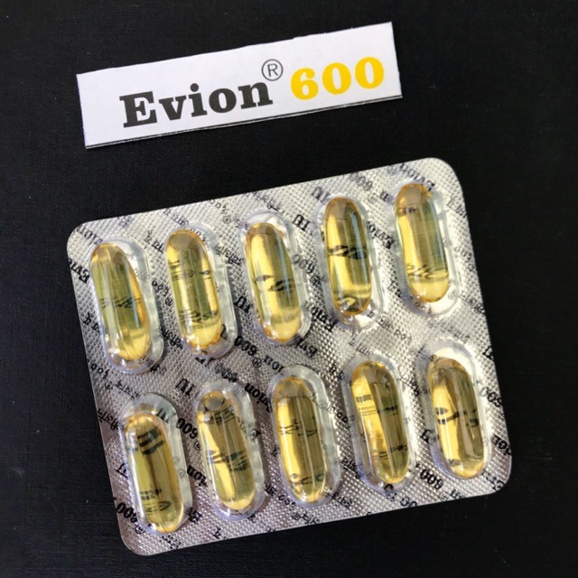 Evion 600 mg CAPSULES - 600 MG Vitamin E, Health & Nutrition, Health ...