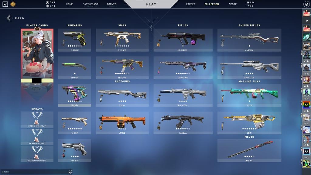 Ex-Radiant Stacked Val Acc Ion Reaver Bundle RGX Blade Recon Balisong ...