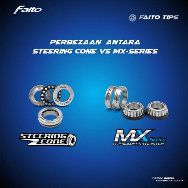 FAITO MX SERIES STEERING CONE BEARING WINNER X / RS150 / WINNER 150 ...