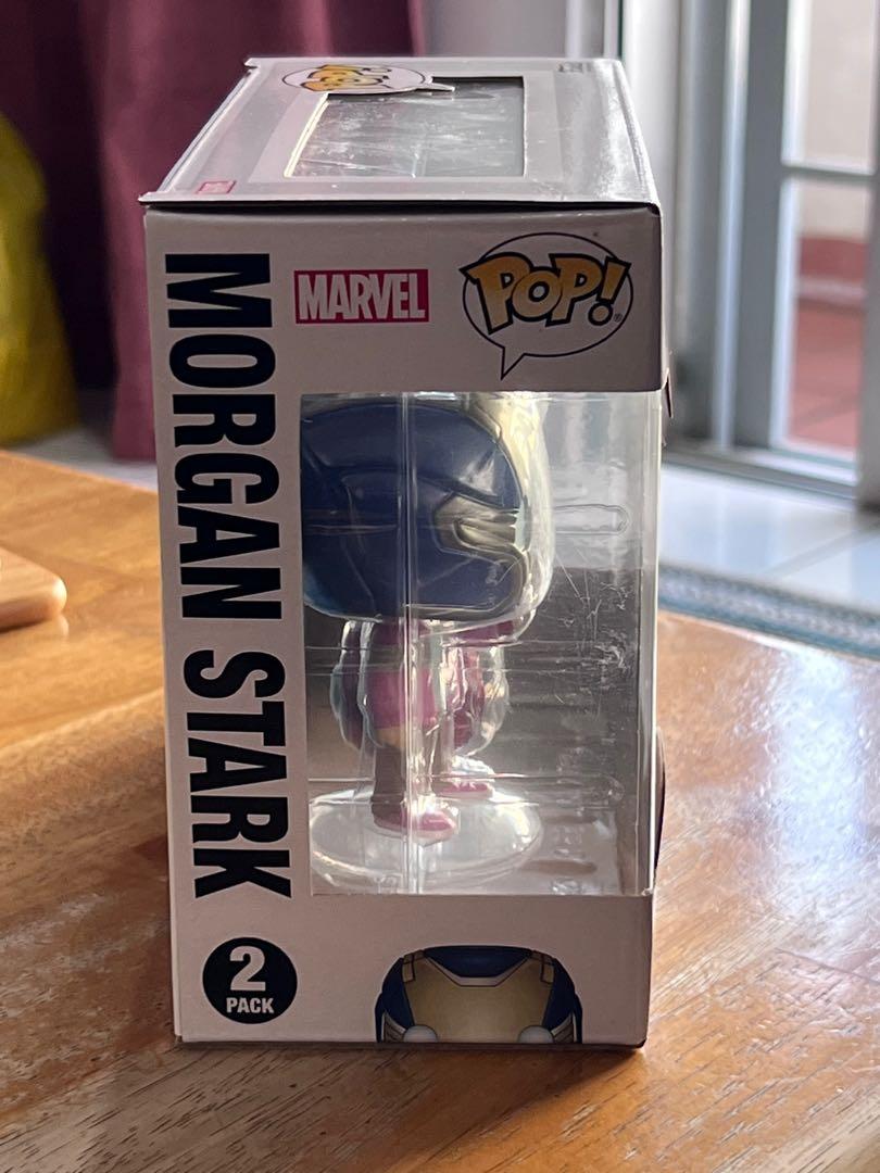 Funko Pop Marvel - Morgan Stark & Tony Stark, Hobbies & Toys ...