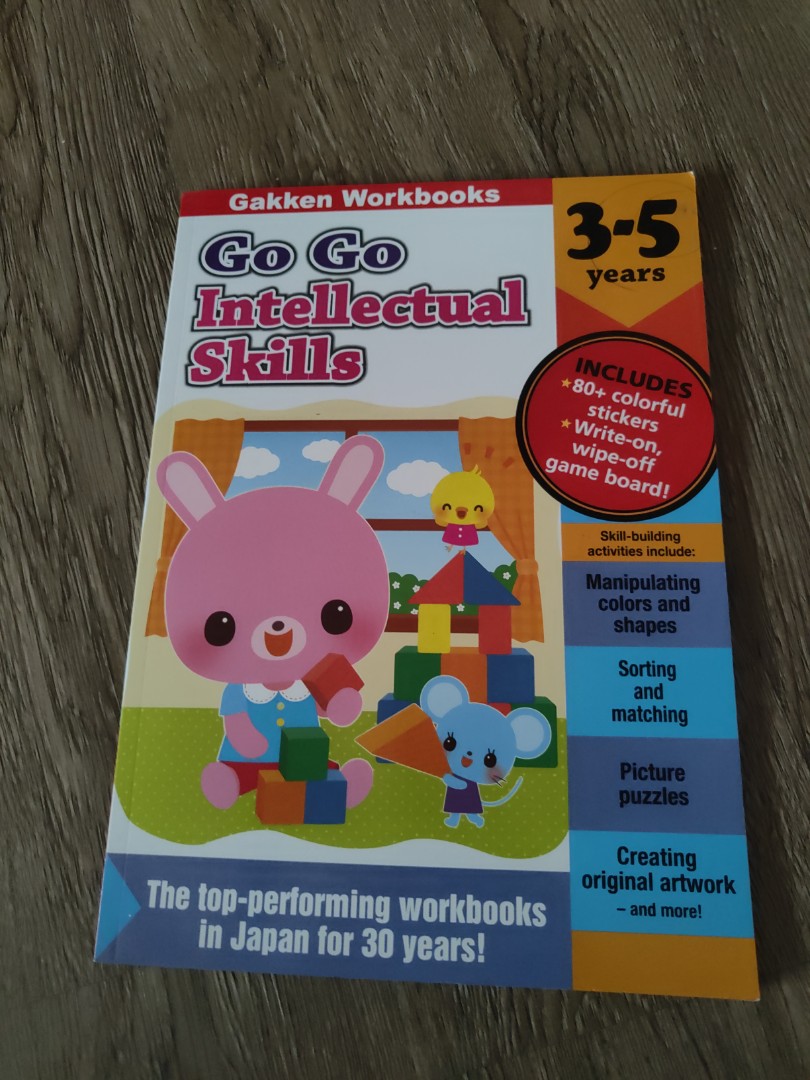Gakken workbooks intellectual skills, Hobbies & Toys, Books & Magazines ...