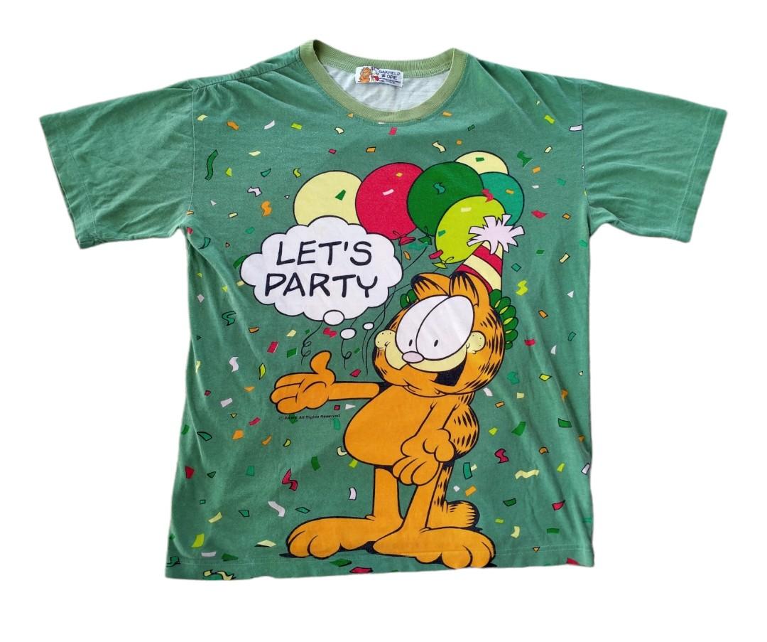 Garfield official merchandise (AOP), Men's Fashion, Tops & Sets ...
