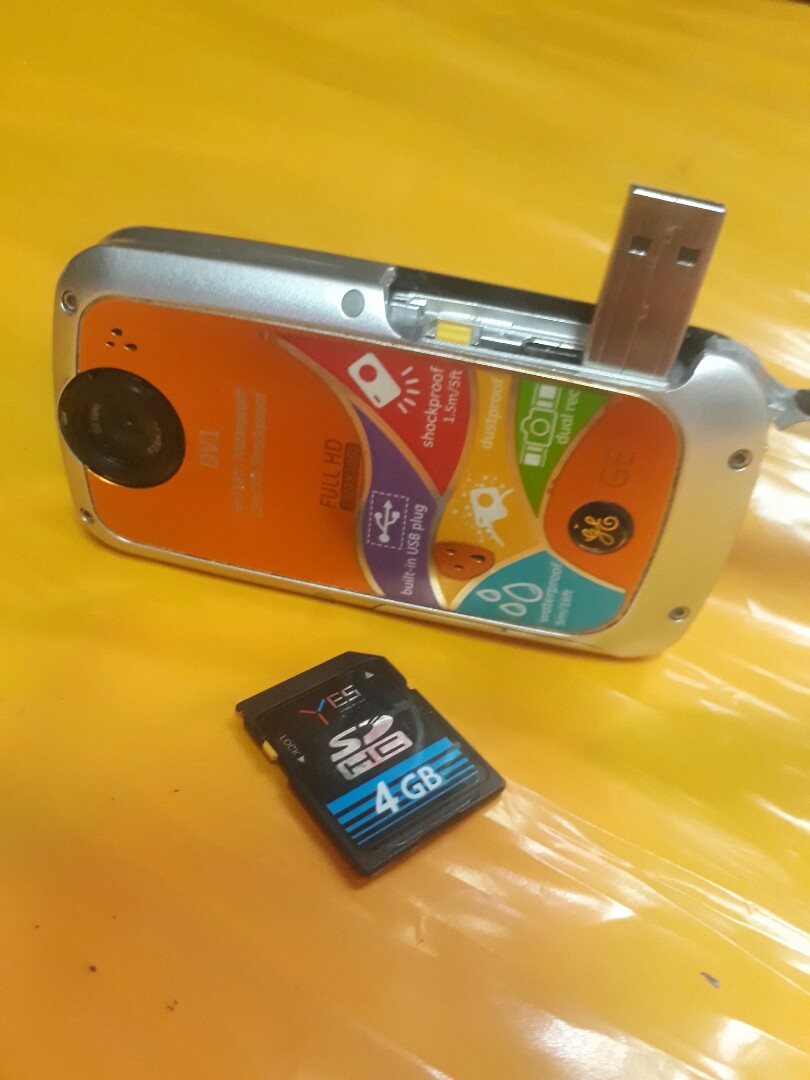 GE DV1 FHD 1080P Digital Camera, Photography, Cameras on Carousell