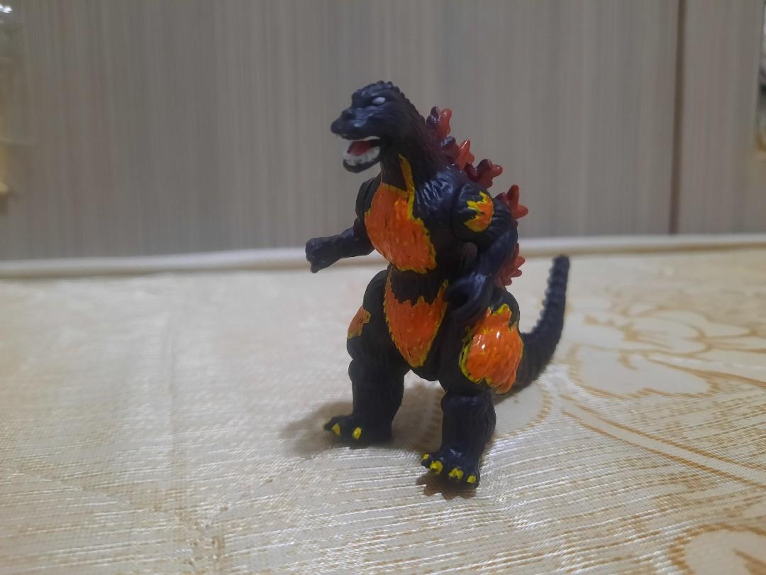Godzilla 3 pack figurine toys (Burning Godzilla, Shin Godzilla, Mecha ...