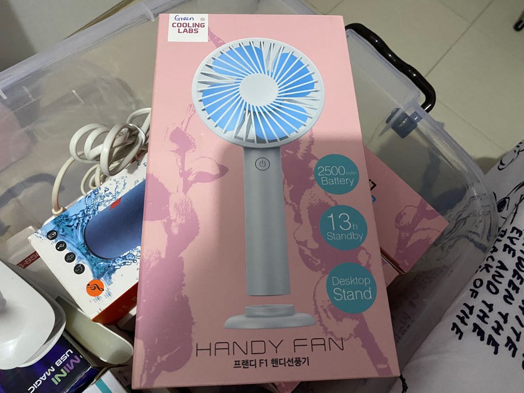 Handy Fan, Furniture & Home Living, Lighting & Fans, Fans on Carousell