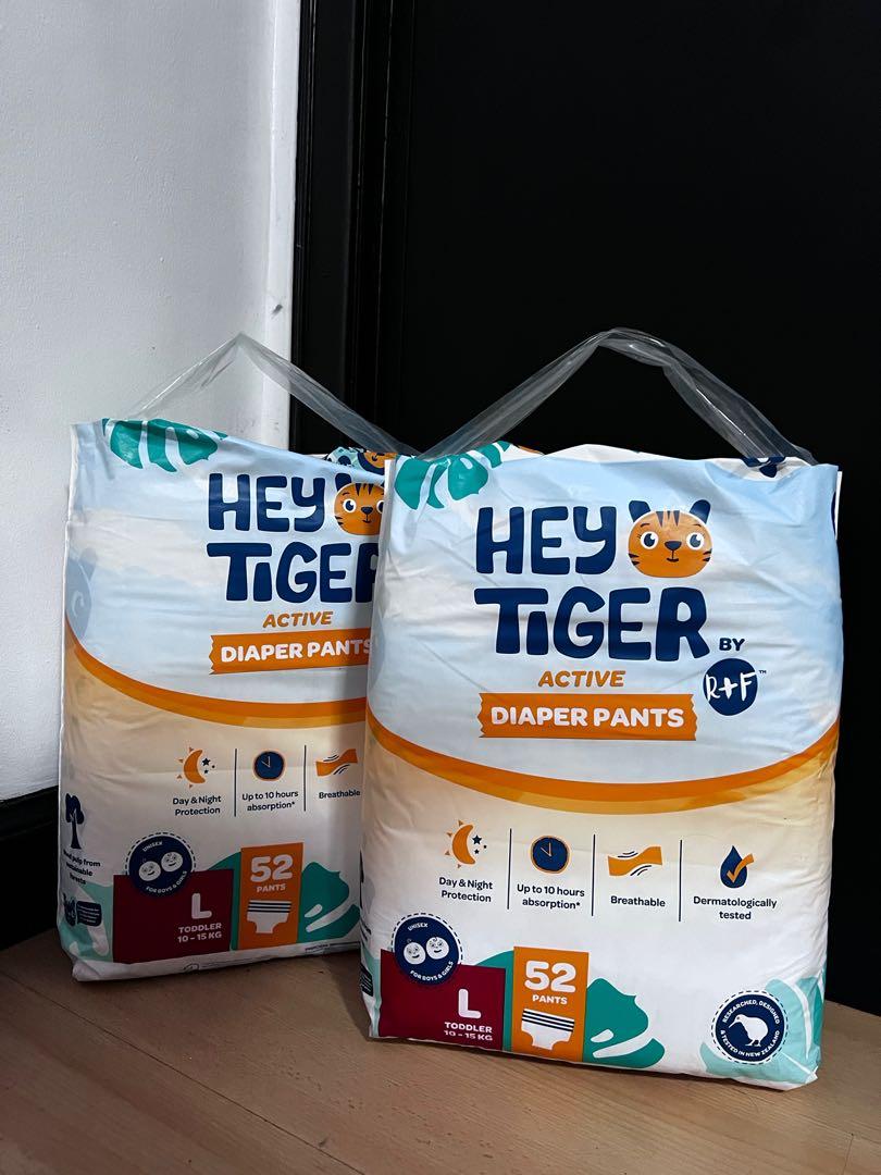Hey Tiger diaper, Babies & Kids, Bathing & Changing, Diapers & Baby Wipes on Carousell