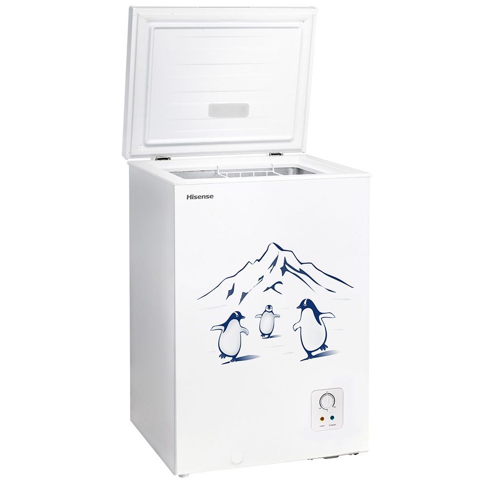 Hisense Chest Freezer mini deep freezer 128L FC125D4BW, TV & Home ...
