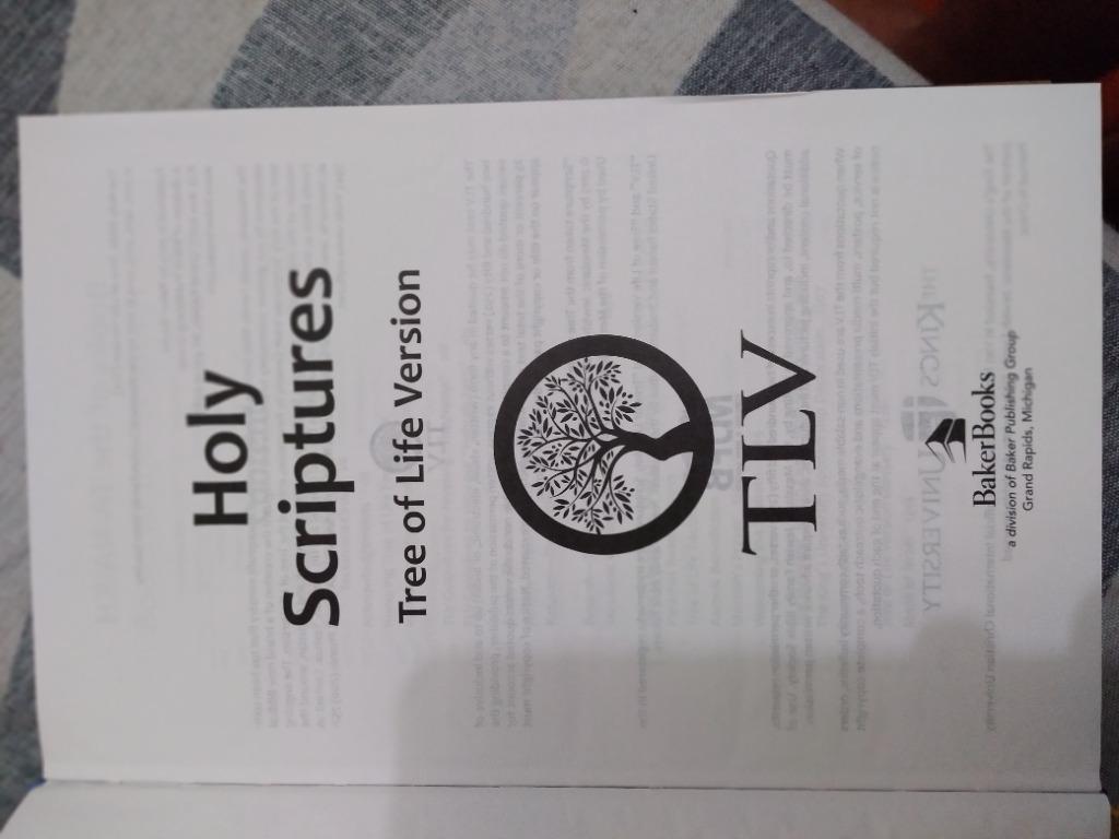 Holy Scriptures: Tree of Life Version, Hobbies & Toys, Books ...