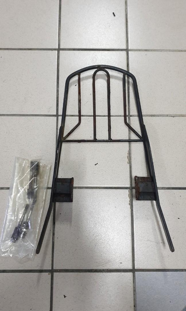 Honda wave 125s box rack, Motorcycles, Motorcycle Accessories on Carousell