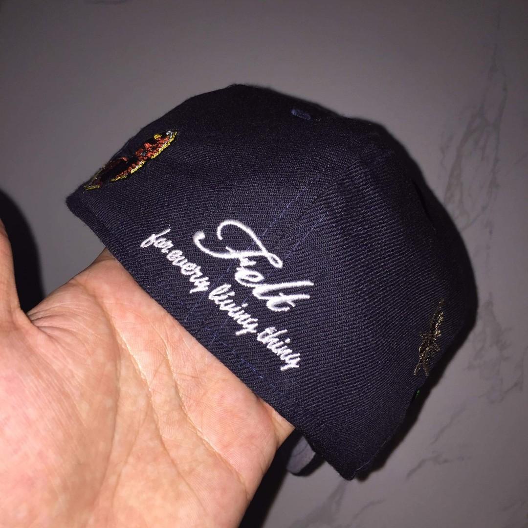 ICED OUT New Era FELT Fitted Hat, Men's Fashion, Watches & Accessories ...