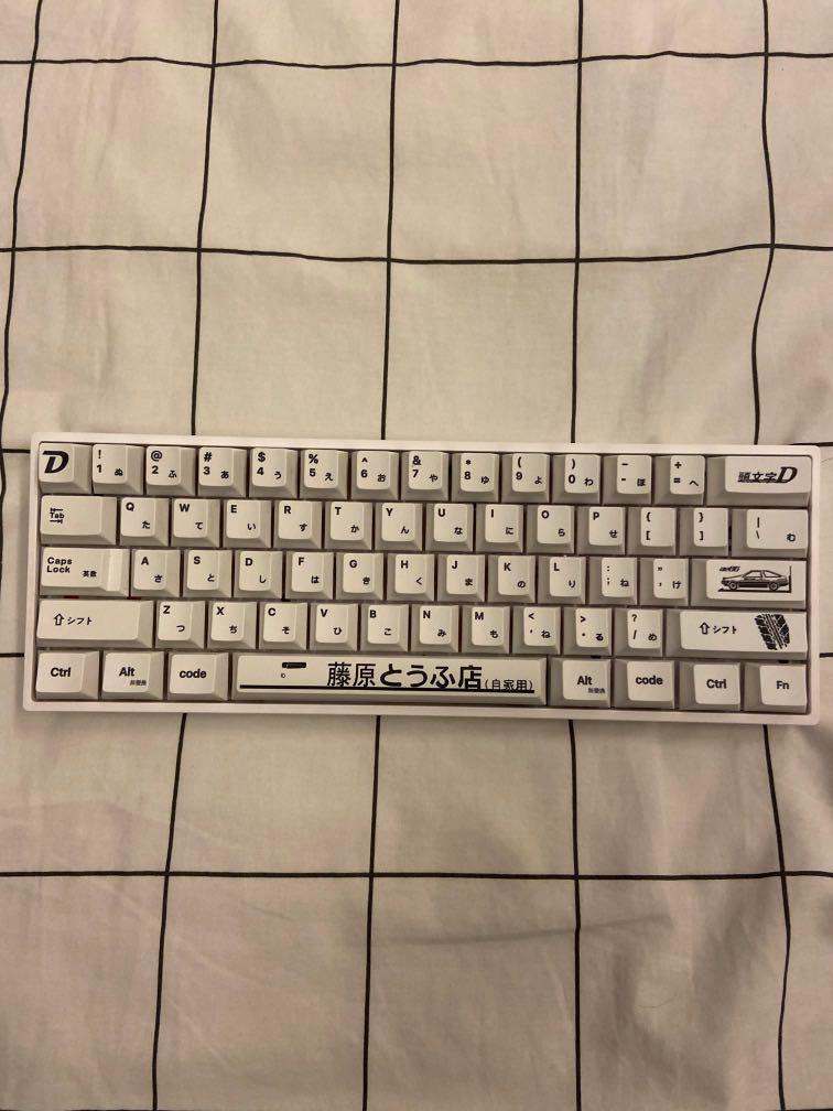Initial D custom keyboard, Computers & Tech, Parts & Accessories ...