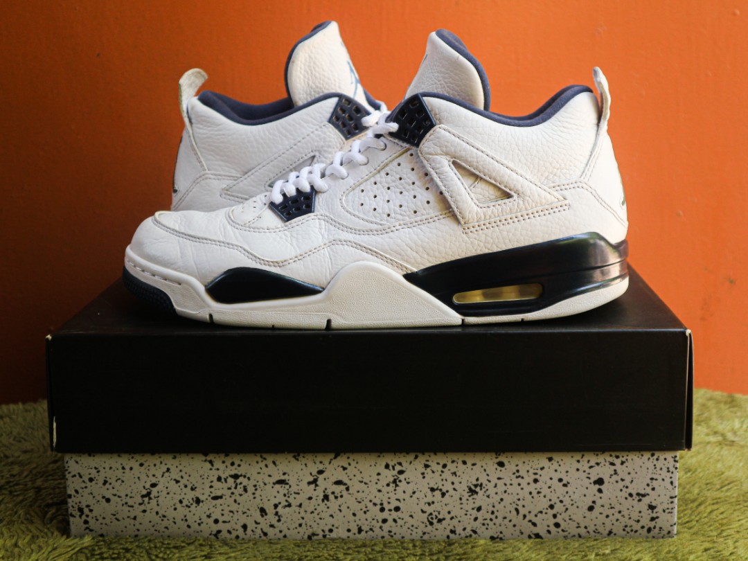 Jordan 4 Columbia, Men's Fashion, Footwear, Sneakers on Carousell
