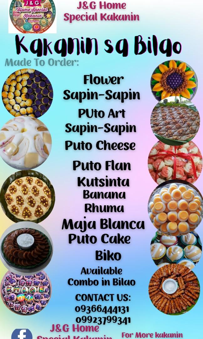 Kakanin Sa Bilao Special, Food & Drinks, Homemade Bakes on Carousell