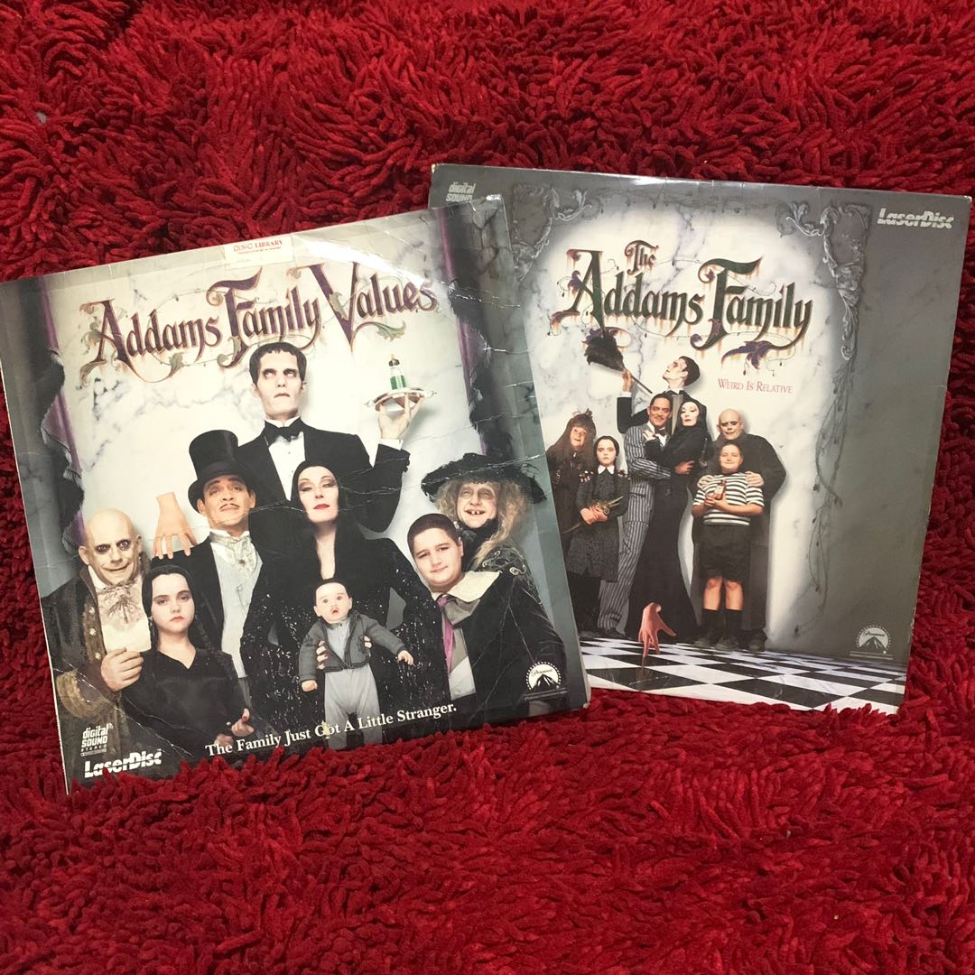 Laser disc the Addams Family set - Laser disc untested, Musik & Media ...