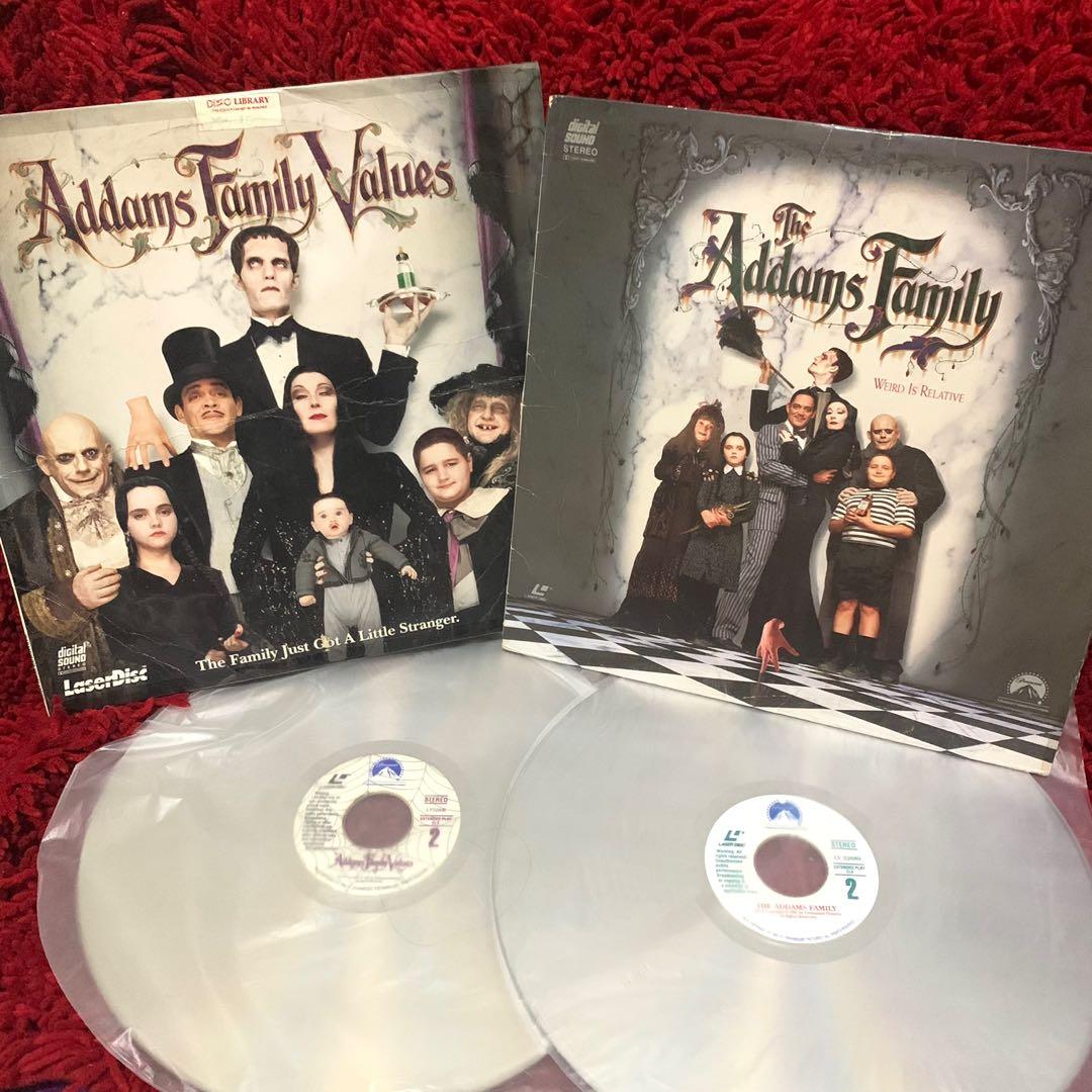 Laser disc the Addams Family set - Laser disc untested, Musik & Media ...