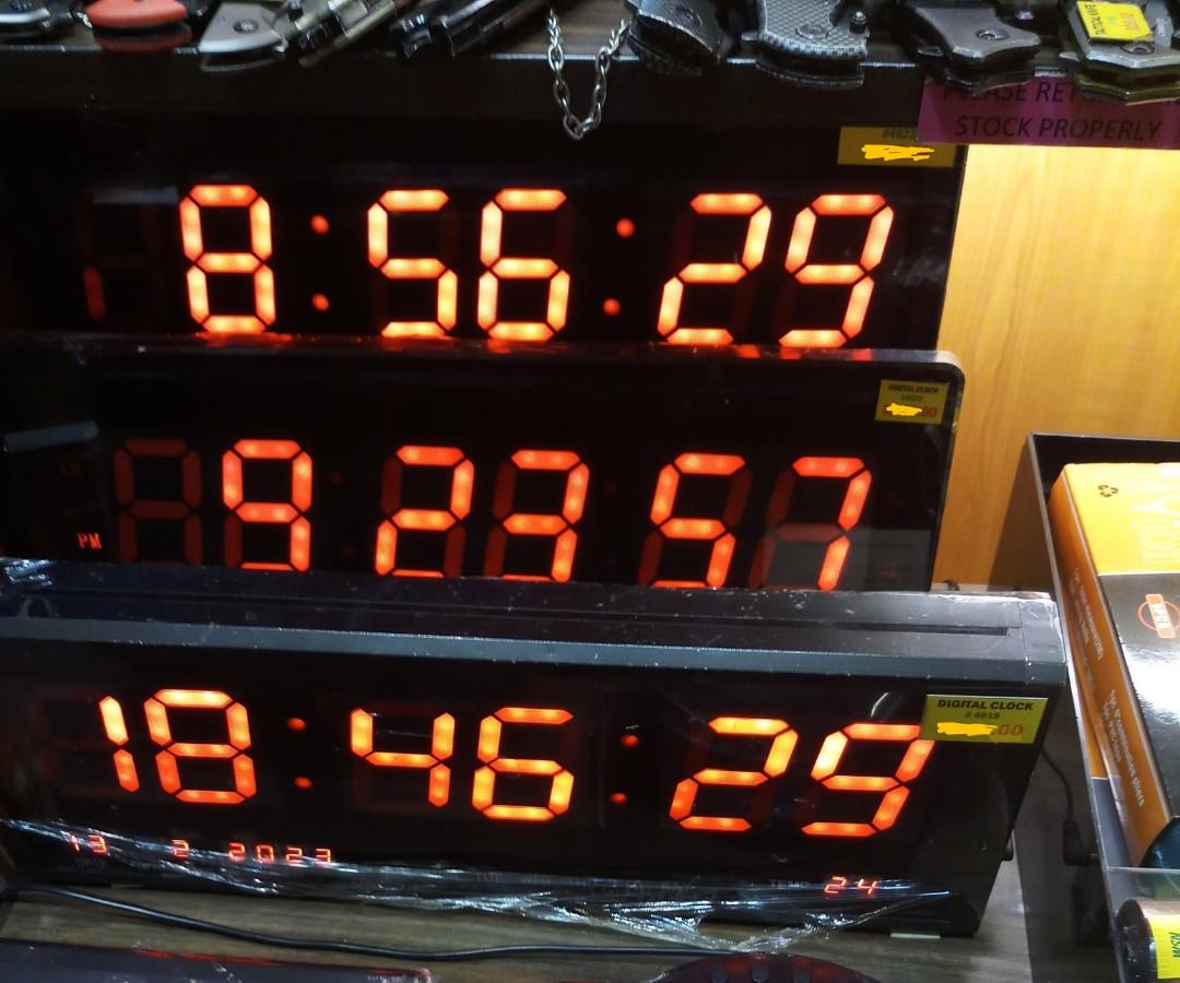 LED digital clock clocks display displays, Commercial & Industrial ...