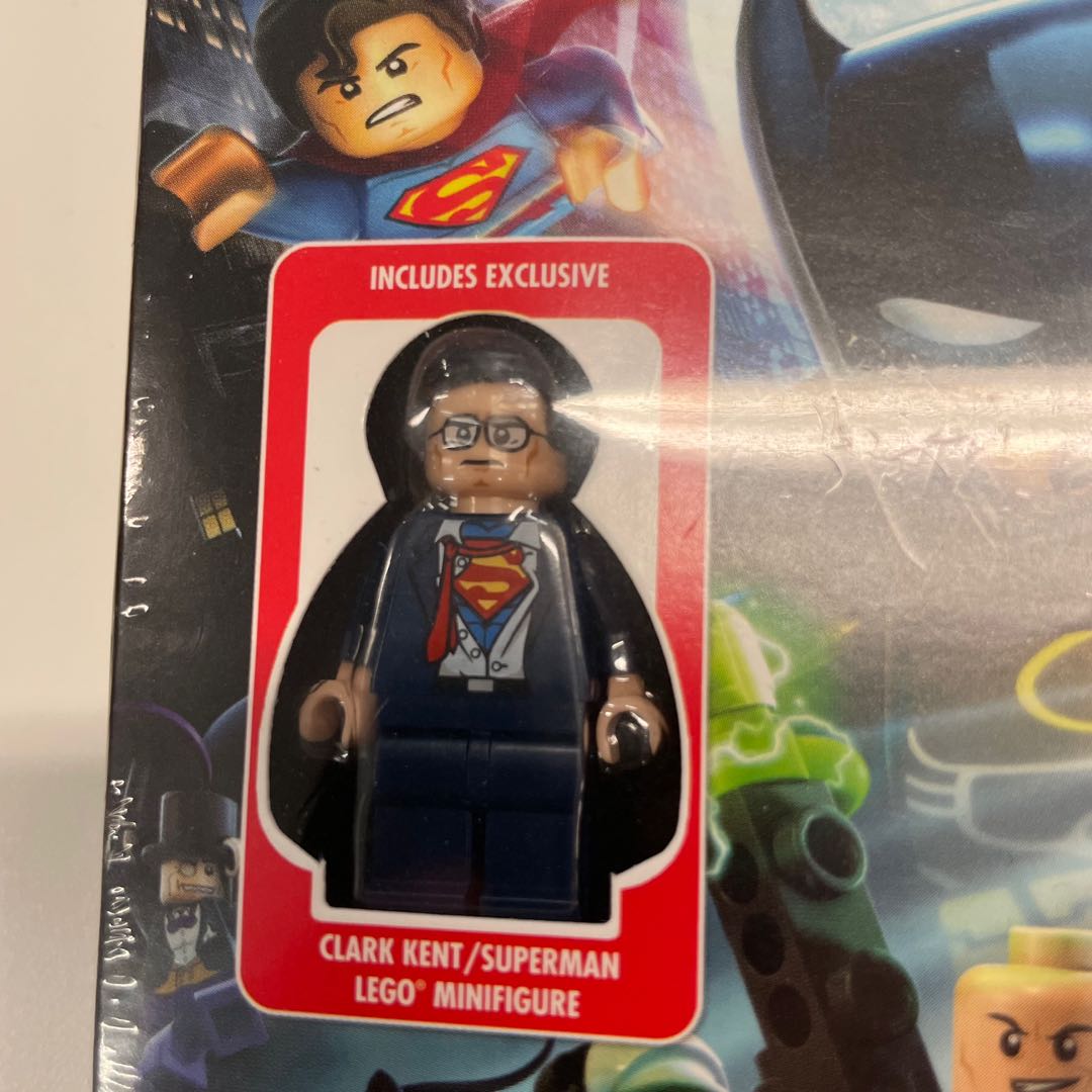 全新現貨 Lego Clark Kent 人仔 DC Comics 超人 Superman Blu-ray dvd, 興趣及遊戲, 玩具 ...