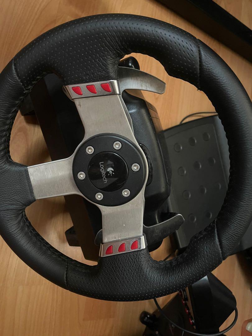 Logitech G27 steering wheel, Video Gaming, Gaming Accessories ...