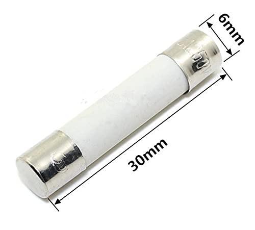 LuoQiuFa 9pcs F8A 250V 6x30mm 8Amp Ceramic Fuses, Everything Else on ...