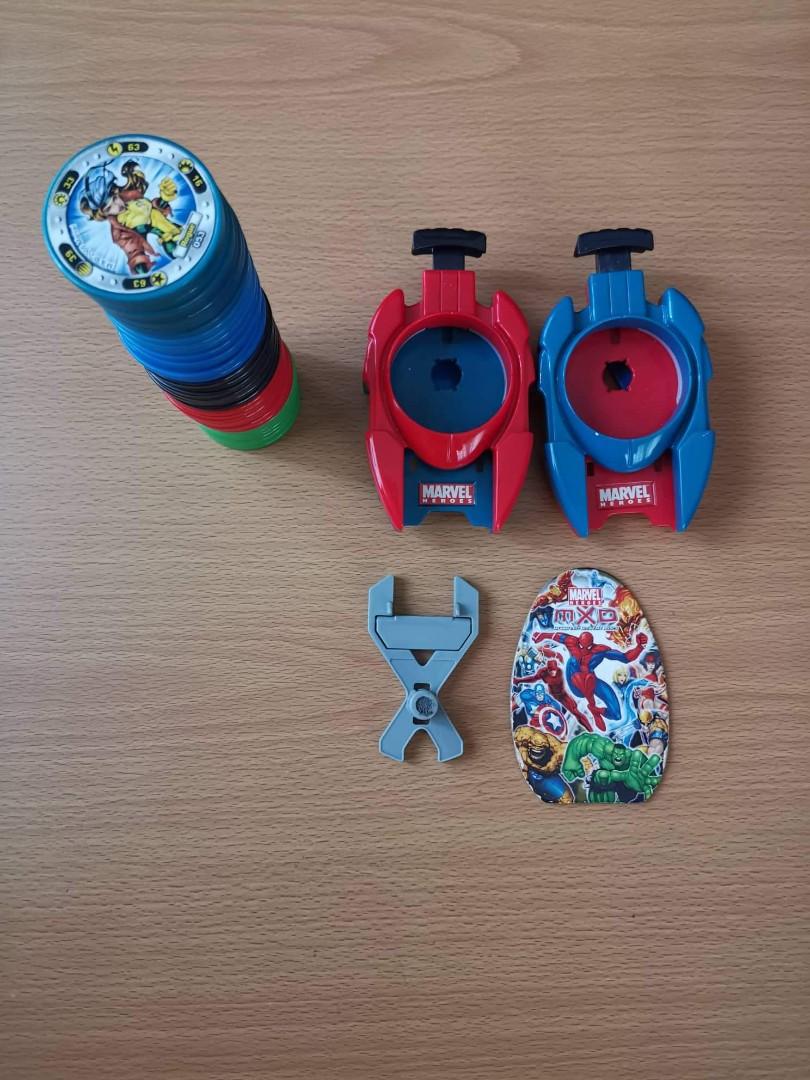 Magnetic Xtreme Discs Vintage 2005 Marvel Heroes MXD 45 Different Discs ...
