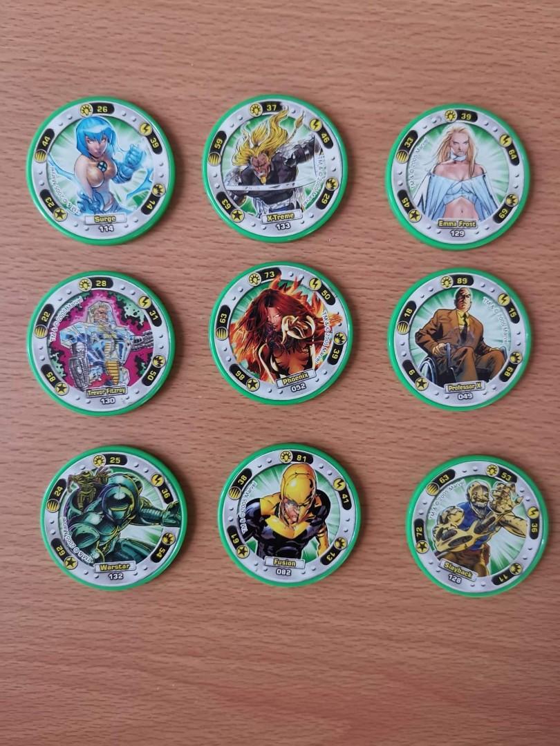 Magnetic Xtreme Discs Vintage 2005 Marvel Heroes MXD 45 Different Discs ...