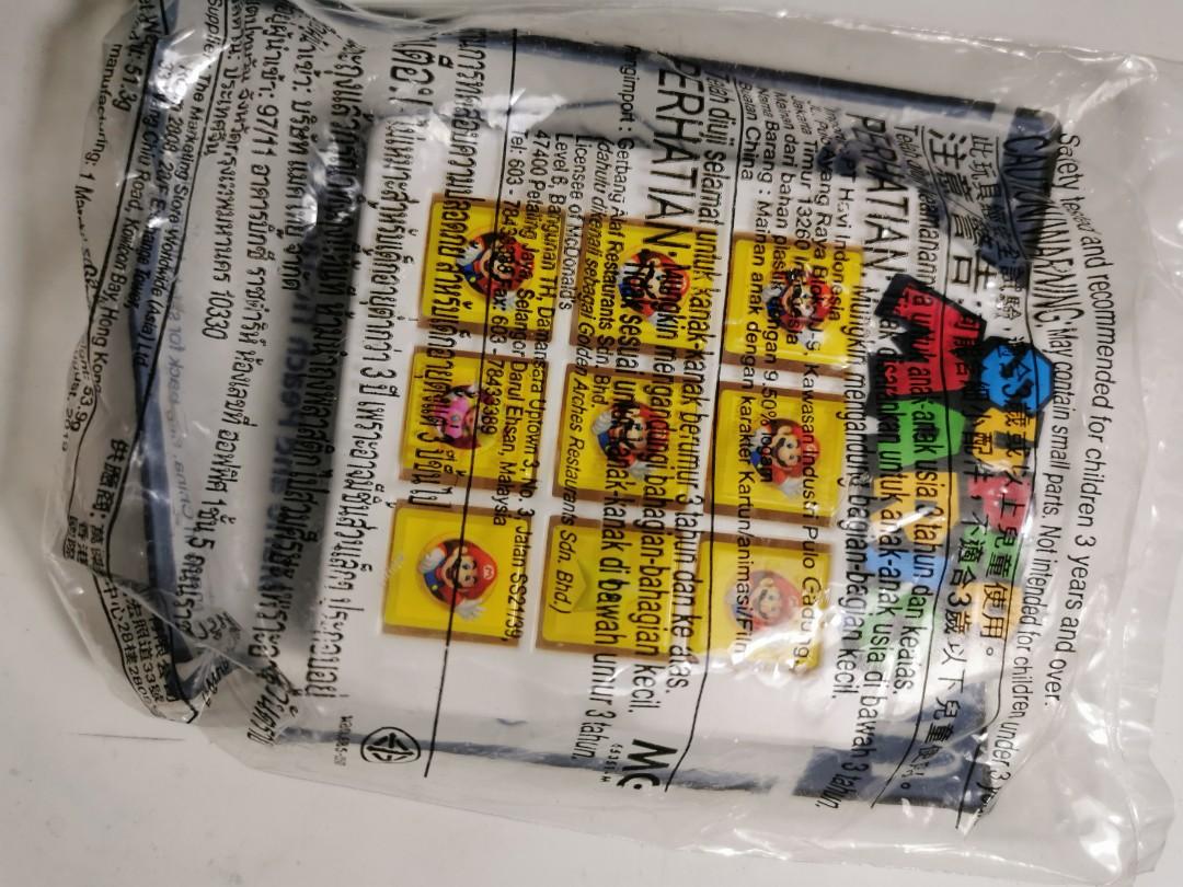 Mcdonalds Mario, Hobbies & Toys, Toys & Games on Carousell