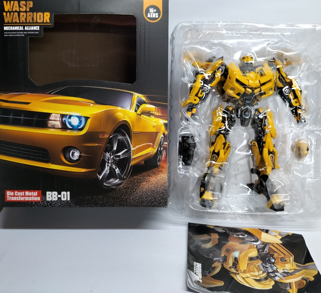 Mechanical alliance bumblebee BB01 transformers toys, Hobbies & Toys ...
