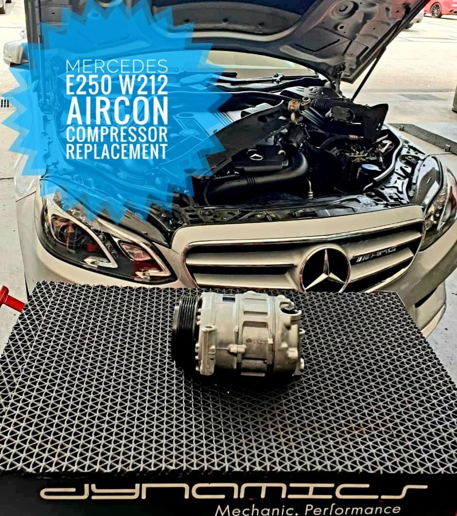 Mercedes : Aircon compressor replacement, Car Accessories, Car ...