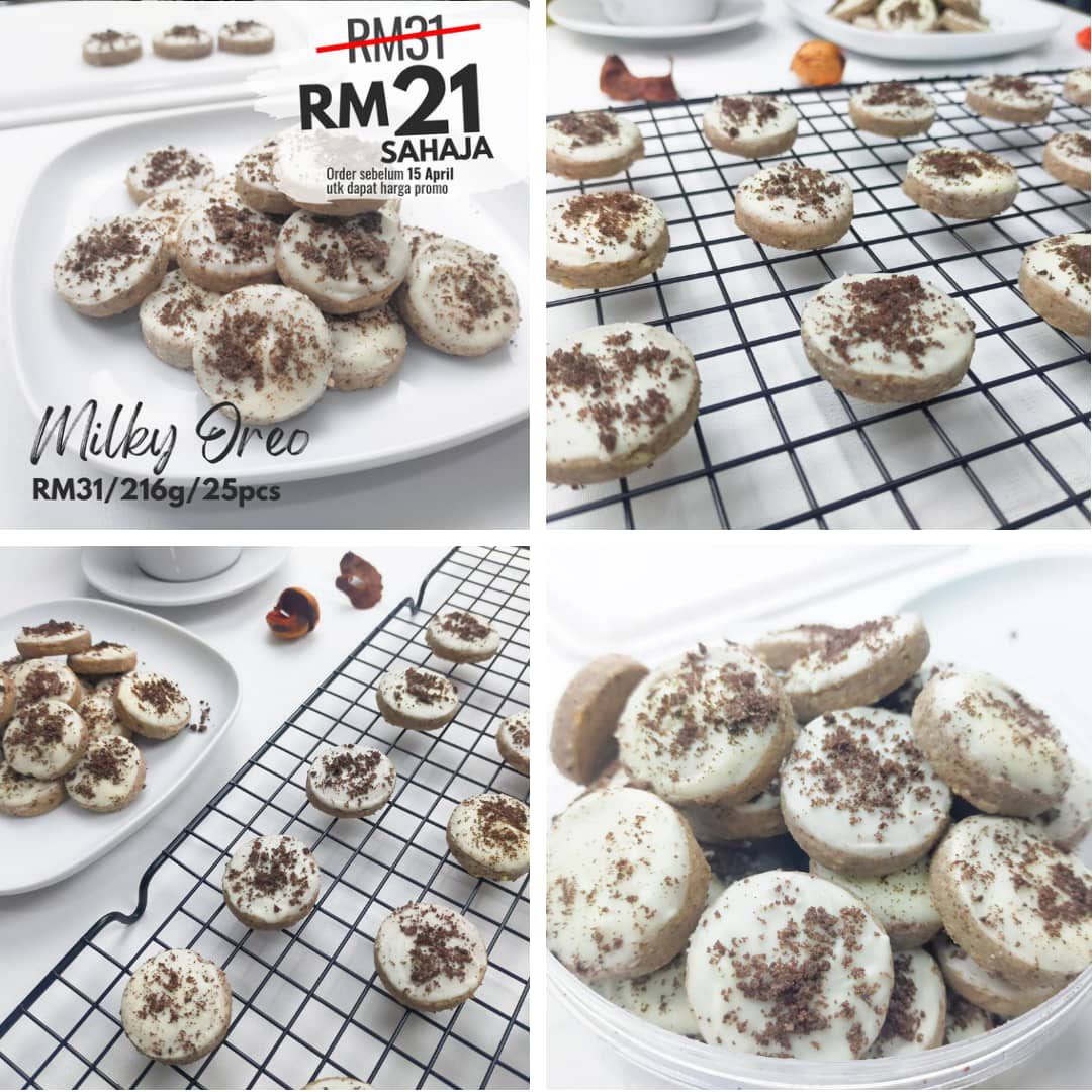 Milky oreo, Food & Drinks, Homemade Bakes on Carousell
