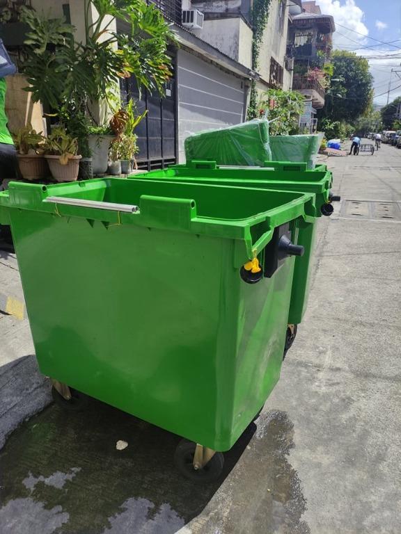 MOBILE TRASH BIN, Furniture & Home Living, Cleaning & Homecare Supplies ...