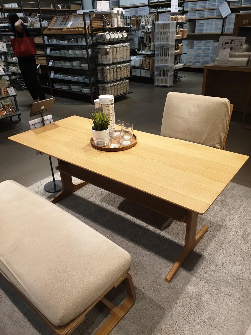 Muji Oak table for sale, Furniture & Home Living, Furniture, Tables ...