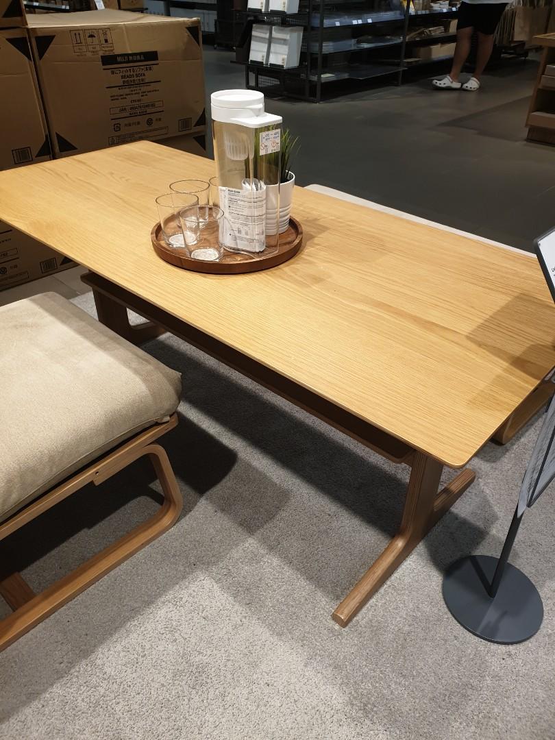 Muji Oak table for sale, Furniture & Home Living, Furniture, Tables ...
