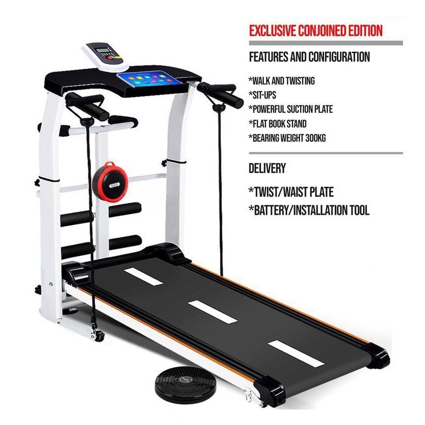 Multifunctional luxury Treadmill Household Mechanical Treadmill ...