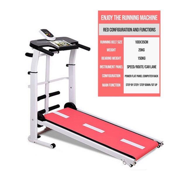 Multifunctional luxury Treadmill Household Mechanical Treadmill ...