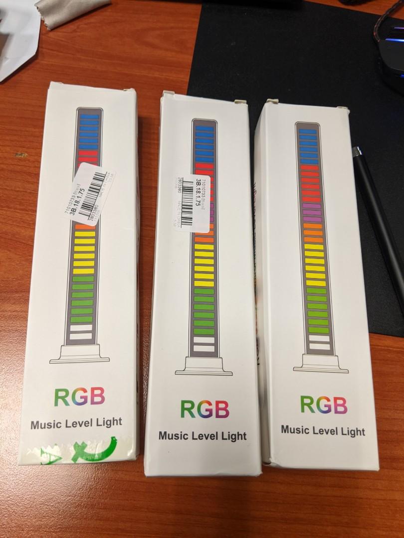 Music level light RGB Music levels lights, Furniture & Home Living ...