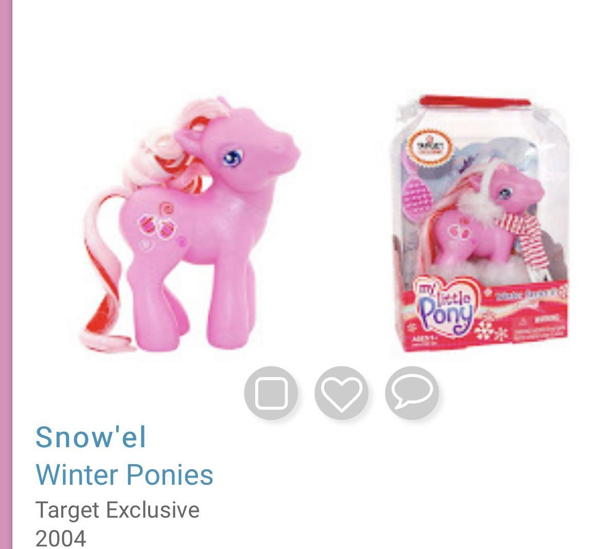 My Little Pony MLP G3: Snow El, Hobbies & Toys, Memorabilia ...