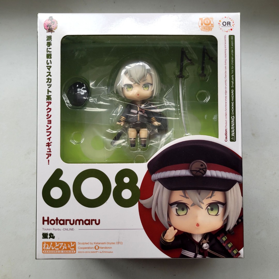 Nendoroid 608 Touken Ranbu HOTARUMARU ORANGE ROUGE, Hobbies & Toys ...