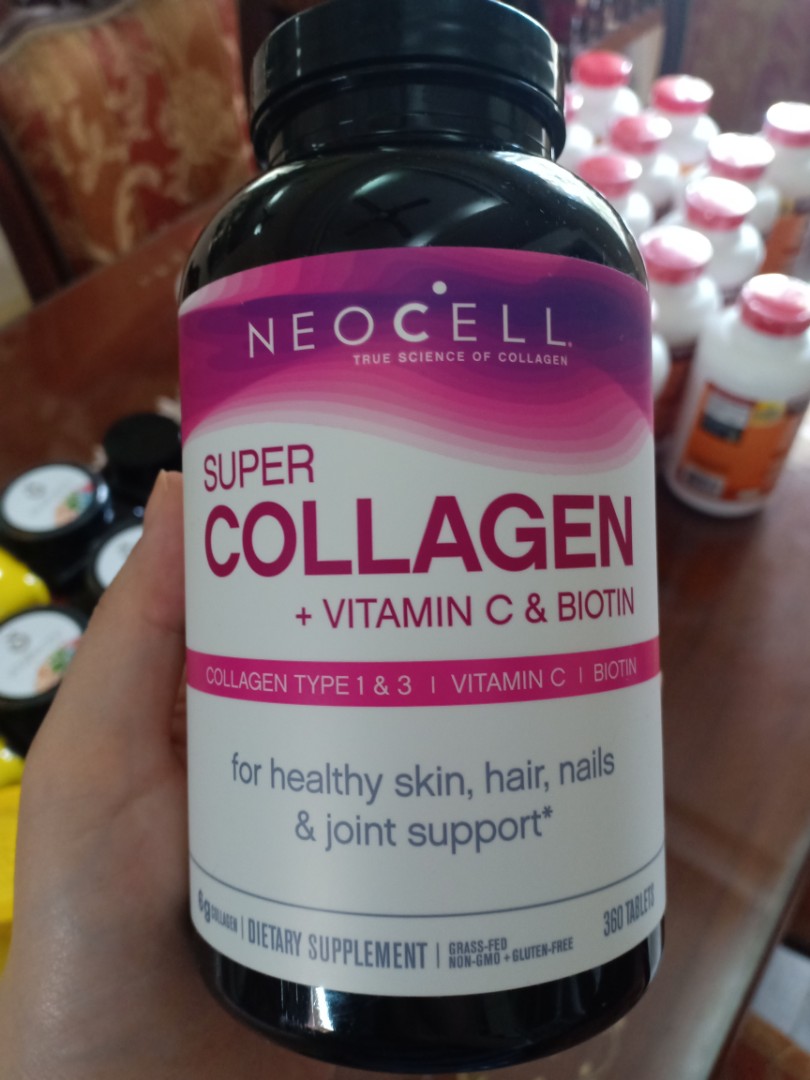 Neocell Collagen 360 tablets, Health & Nutrition, Health Supplements ...