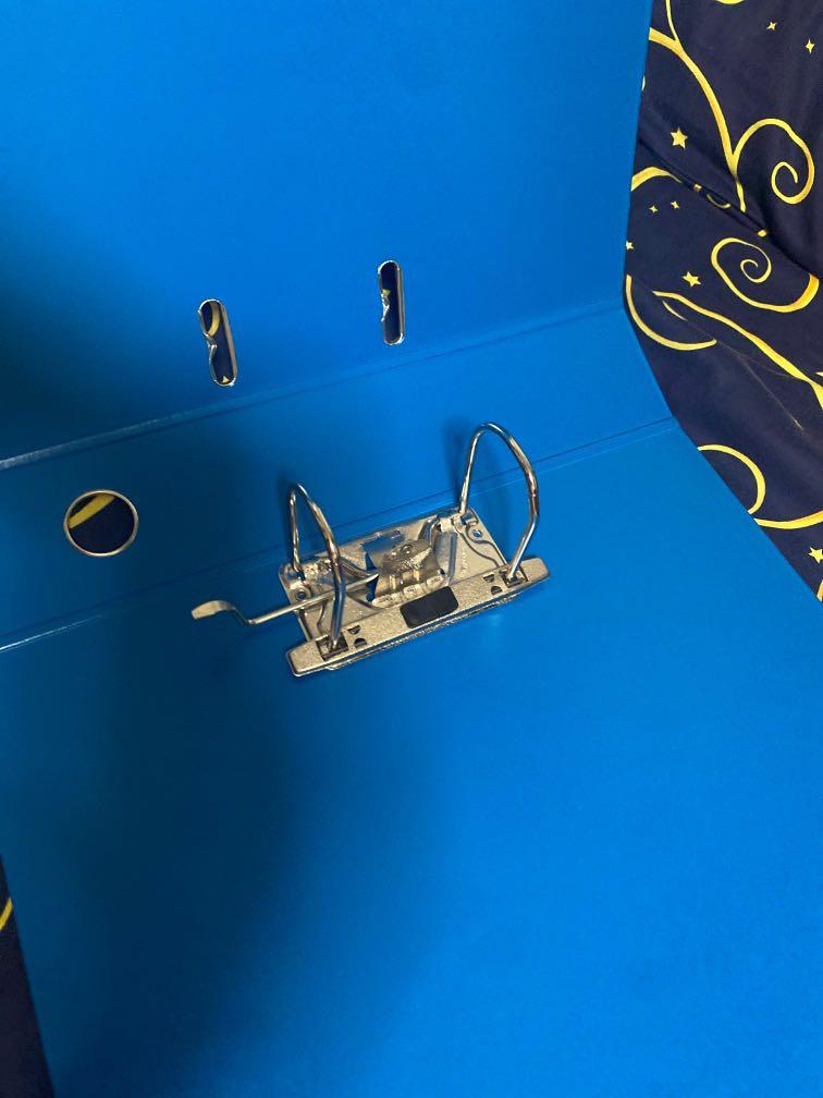 New Blue Ring file, Hobbies & Toys, Stationery & Craft, Stationery ...