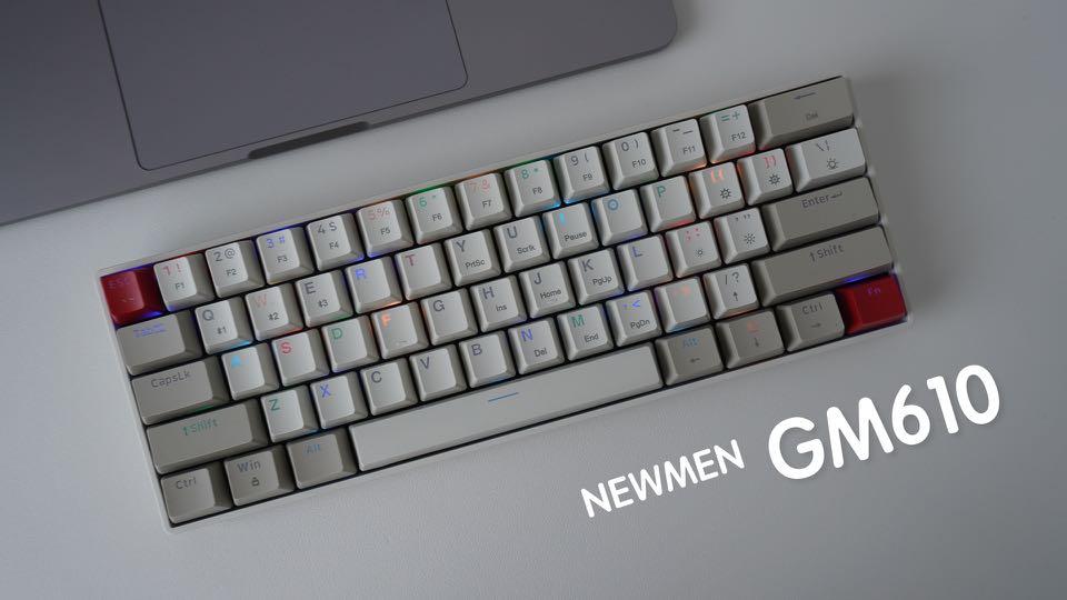 Newmen GM610 61keys Bluetooth Mechanical Keyboard with RGB Backlighting ...